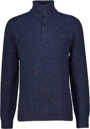 GANT Herren Troyer mit Wolle WOOL BLEND NEPS HALF BUTTONED