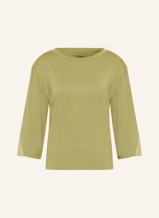 Triumph Schlafshirt Aura Spotlight Mit 3/4-Arm gruen