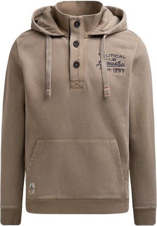 Gaastra Kapuzensweatshirt mit Stehkragen
