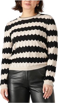 Object Object, Damen, Strickwaren, Beige, XSGr&ouml;&szlig;e