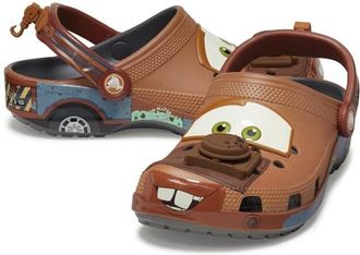Crocs Sabots classiques Disney Cars Mater unisexes pour adulte, gris ardoise, 14 Women/12 Men