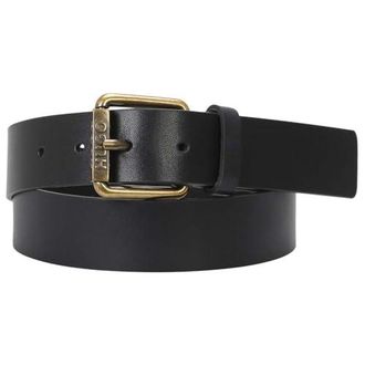HUGO BOSS Ceinture pour homme, Noir 1, 80 cm