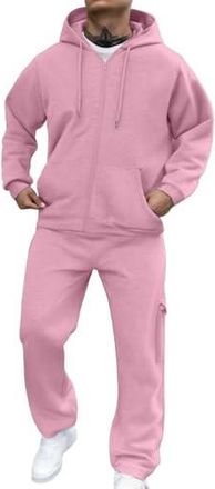 Generic Ensemble Homme, Surv&ecirc;tement Homme Hiver 2 Pi&egrave;Ces Chaud et Confortable Automne Hiver Surv&ecirc;Tements Jogging Large Streetwear Ado Gar&ccedil;On Ensemble 2 Pi&egrave;ces