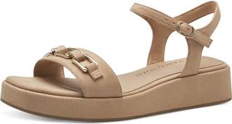 Marco Tozzi Sandale à talon by Guido Maria Kretschmer 2-28212-42 Femme, Biscuit, 37 EU