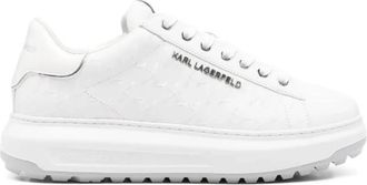 Karl Lagerfeld Homme, Chaussures, Blanc, Taille: 43 EU Chunky Sole Baskets