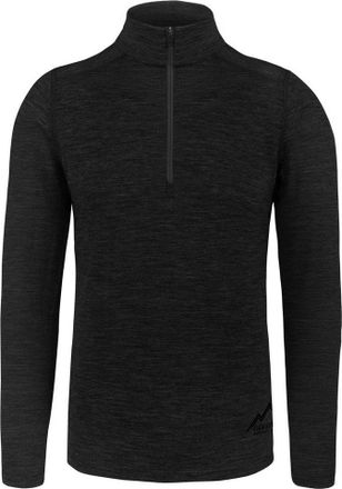 Normani Langarmshirt Herren Merino Langarm mit 1/4 Zipper Canberra Merino Winter Outdoor Ski Pullover - Aus Merinowolle