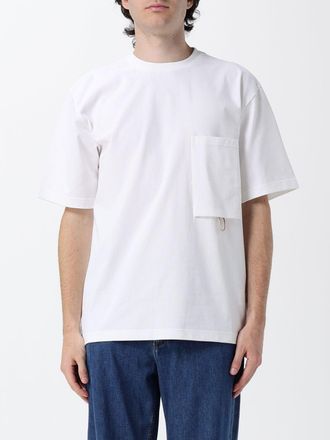 Bottega Veneta T-shirt en coton &agrave; col rond et &eacute;paules tombantes