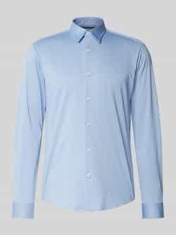 HUGO BOSS Slim Fit Businesshemd mit Struktur Modell P-ROAN