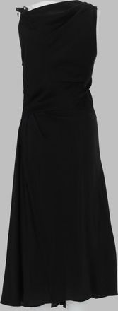 Victoria Beckham Lace Insert Dress - Black