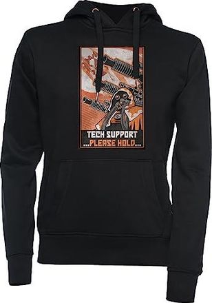 Vendax Vendax Adeptus Mechanicus Unisexe Sweat &Agrave; Capuche Noir