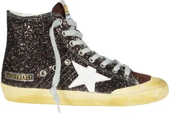 Golden Goose Homme, Chaussures, Rouge, Taille: 42 EU Super Star Suede And Heel Leather Star