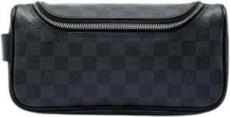 Louis Vuitton Portefeuille Damier toile Pre-owned - Homme - Pre-owned - Noir - Taille: ONE Size