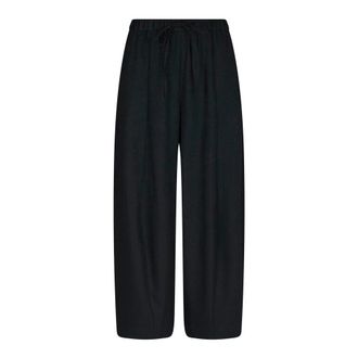 Neo Noir Weite Hosen - - Trousers - Damen - Schwarzk - M