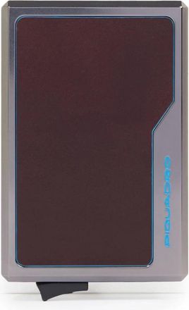 Piquadro unisex, Accessoires, Brun, Taille: ONE Size Porte-cartes pop-up MagSafe