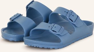 Birkenstock Pantoletten Arizona Eva blau