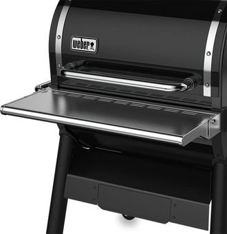 Weber Plan de travail frontal pour barbecue &agrave; gaz Smokefire EX4 - Dimensions 67,5 x 26 cm - Charge jusqu&agrave; 9 kg - Compatible avec housse Weber