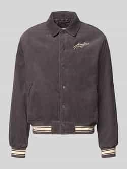 Karl Kani College-Jacke aus Cord mit Label-Stitching