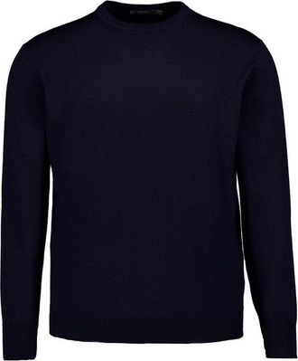 Boggi Milano Herren Pullover blau unifarben