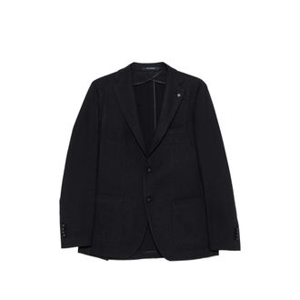 Tagliatore Textured Single-breasted Blazer