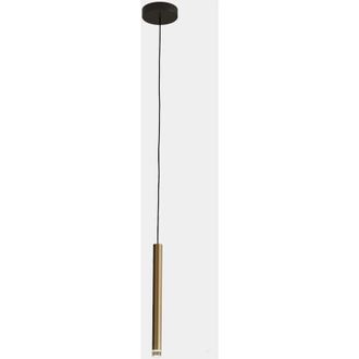 Leds - C4 Colgante Candle 1 Body Surface led 4.1 Blanco c&aacute;lido - 2700K on-off Latonado 154lm