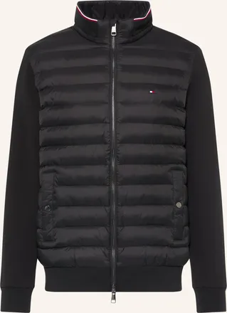 Tommy Hilfiger Steppjacke Im Materialmix schwarz