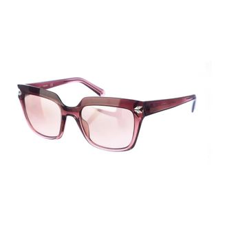 Swarovski Quadratische Acetat-Sonnenbrille mit UV-Schutz - - Accessories - Damen - Rosa - ONE SIZE