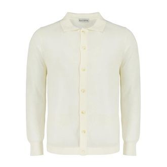 Autore Cardigan Freeman - - Knitwear - Herren - Wei&szlig; - XL