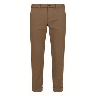 BRIGLIA 1949 Gabardine Chino Hose - - Trousers - Herren - Braun - XL