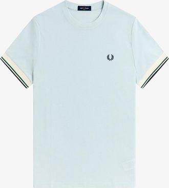 Fred Perry T-Shirt aus einem leichten Baumwoll-Piqu&eacute; in