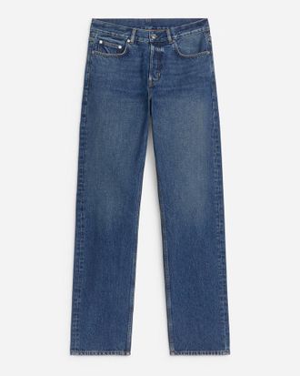 Arket OCEAN Loose Straight Jeans -Blau