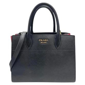 Prada Sac cabas Saffiano Pre-owned - Femme - Pre-owned - Noir - Taille: ONE Size