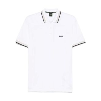 HUGO BOSS Homme, Tops, Blanc, Taille: 3XL Polo Classique