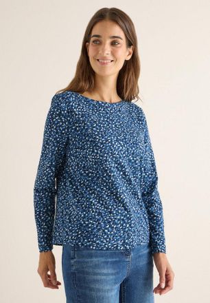 Cecil Langarmshirt aus reiner Baumwolle