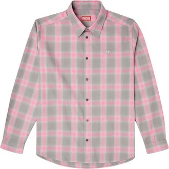 Diesel Homme, Chemises, Multicolore, Taille: L S-Simply Check Hgbt Shirt