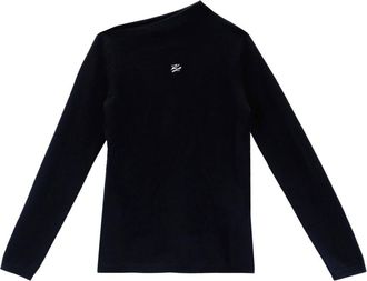 Karl Lagerfeld Femme, Pulls, Noir, Taille: 38 FR Pull &eacute;l&eacute;gant en cachemire