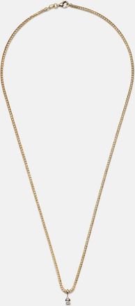 Anita Ko Halskette Franco aus 18kt Gelbgold mit Diamant
