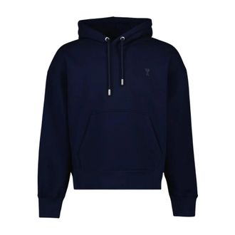 Ami Homme, Sweatshirts et sweats &agrave; capuche, Bleu, Taille: XS Ami de Coeur Sweat &agrave; capuche