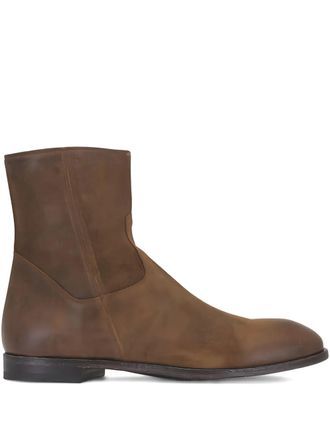 To Boot New York Nils zip boots - Braun