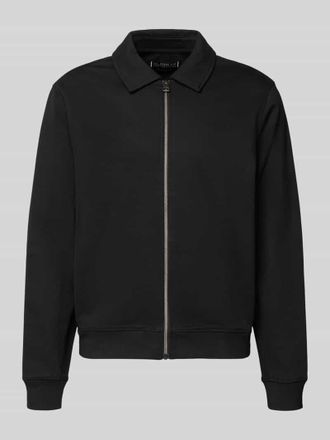 Guess Regular Fit Sweatjacke aus elastischem Baumwoll-Mix