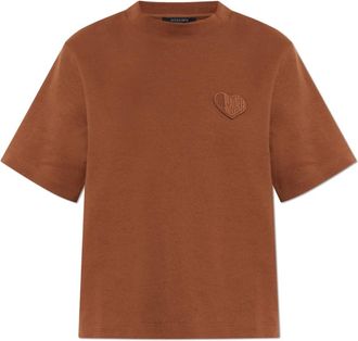 AllSaints Femme, Tops, Brun, Taille: 36 FR Lover Lisa T-Shirt