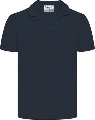 MC2 Saint Barth Homme, Tops, Bleu, Taille: L Jer0001 - Tex0001.6 Polo
