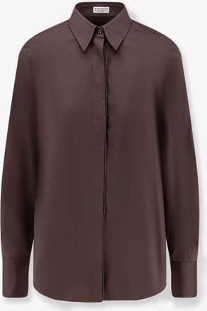 Brunello Cucinelli Cotton blend shirt - BRUNELLO CUCINELLI - gender_Woman