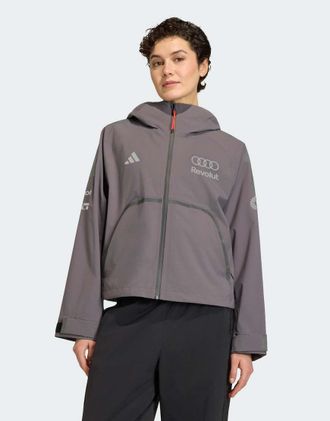 adidas adidas Performance - Audi Formula One Team Engineers - Veste de pluie femme - Gris strata