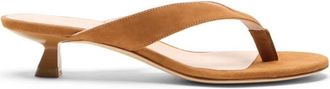 Stuart Weitzman Femme, Chaussures, Brun, Taille: 39 1/2 EU Rio Sleek Sandal 35