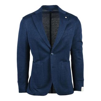 L.B.M. 1911 Giacca Stondata - - Jackets - Herren - Blau - S