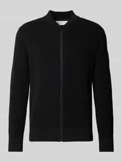 Tom Tailor Denim Regular Fit Strickjacke aus reiner Baumwolle