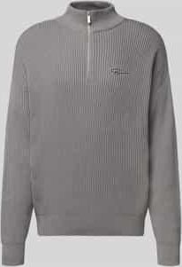 Pegador Oversized Strickpullover mit Label-Stitching