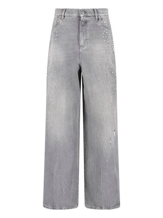 Golden Goose Wide Leg Jeans Studs Melody