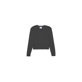 Kujten Caroline Rundhals-Strick - - Knitwear - Damen - Schwarzk - S