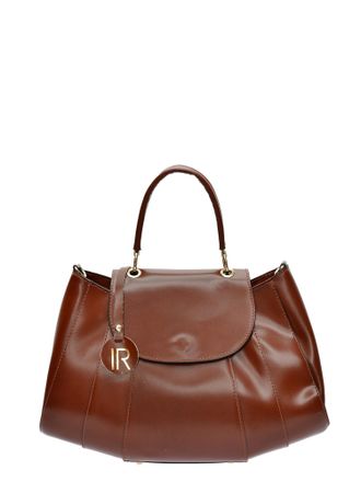 Isabella Rhea Kastanienbraun Rindsledertasche